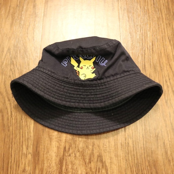 Pokemon | Accessories | Pokemon Pikachu Bucket Hat | Poshmark